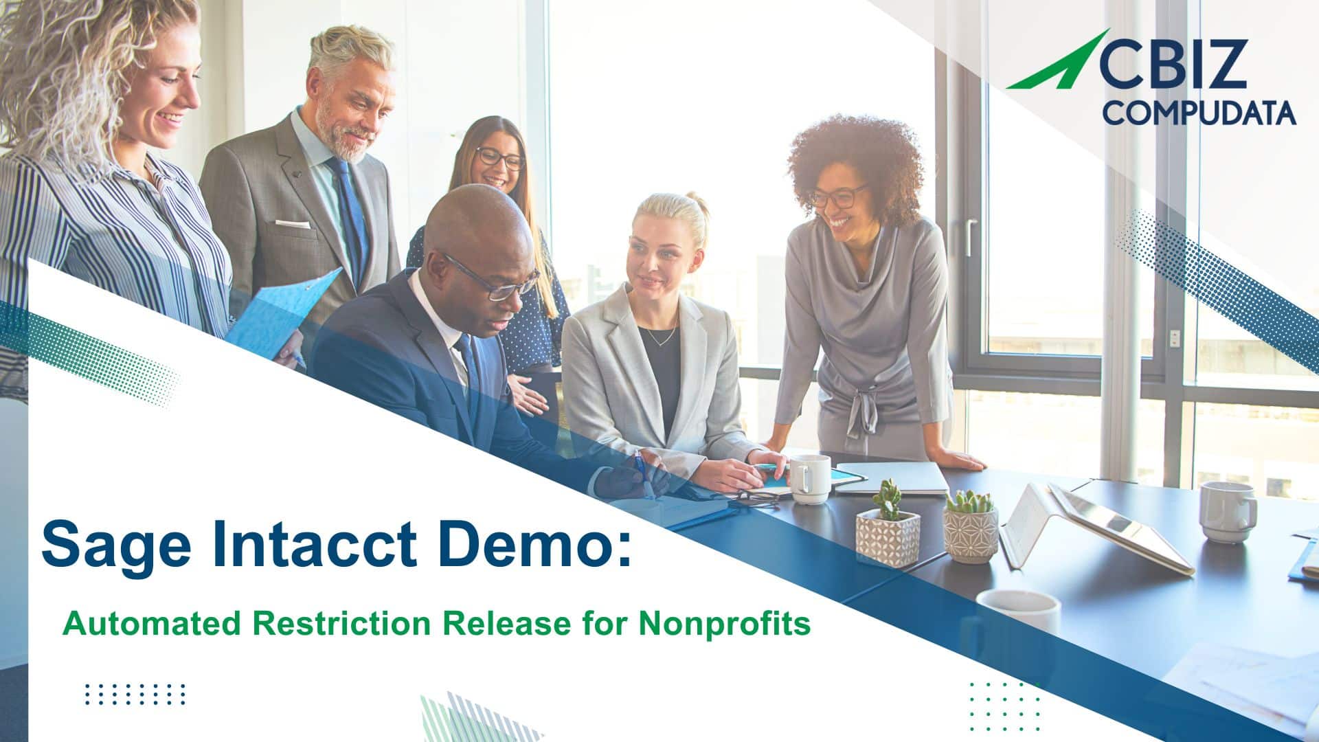 Sage Intacct Demo Automated Restriction Release For Nonprofits